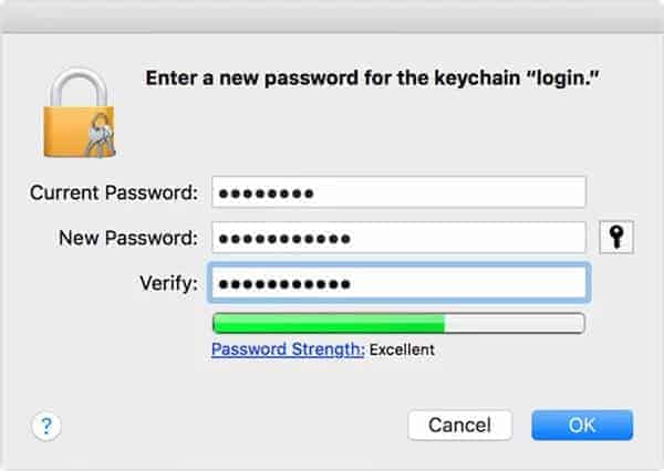 Forgot Keychain Password How To Reset Keychain Password